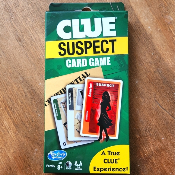 Hasbro | Games | Clue Card Game Nwt New Unopened Cards | Poshmark